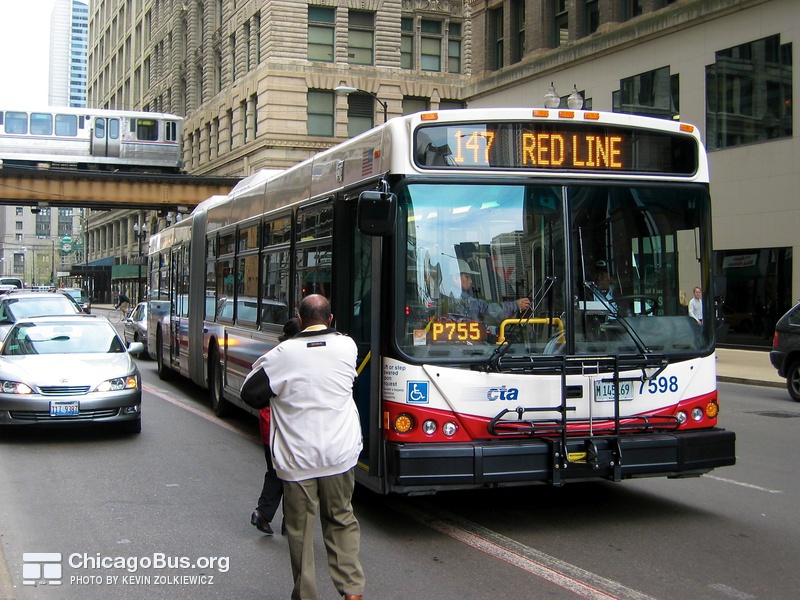 7500-series NABI 60-LFW - Chicago CTA Buses - ChicagoBus.org